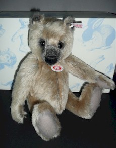 EAN 036774: Mohair Sam Teddy bear, yellow blond