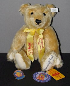EAN 651526: Second Annual Disney Teddy bear Classic 1993, blond, with ...